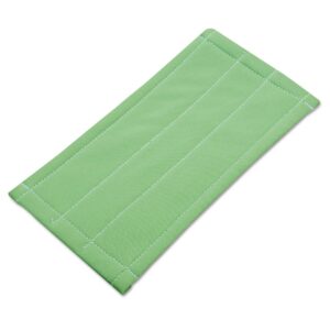 unger phl20 microfiber cleaning pad, green, 6 x 8