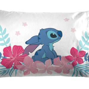 Jay Franco Disney Lilo & Stitch Paradise Dream Twin Sheet Set - 3 Piece Set Super Soft and Cozy Kid’s Bedding - Fade Resistant Microfiber Sheets (Official Disney Product)