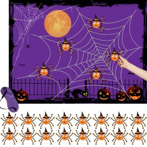 halloween pin the spider on the web game for kids halloween party favors and games halloween party games activities