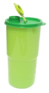 tupperware thirstquake large 30 ounce mega tumbler travel cup lime green