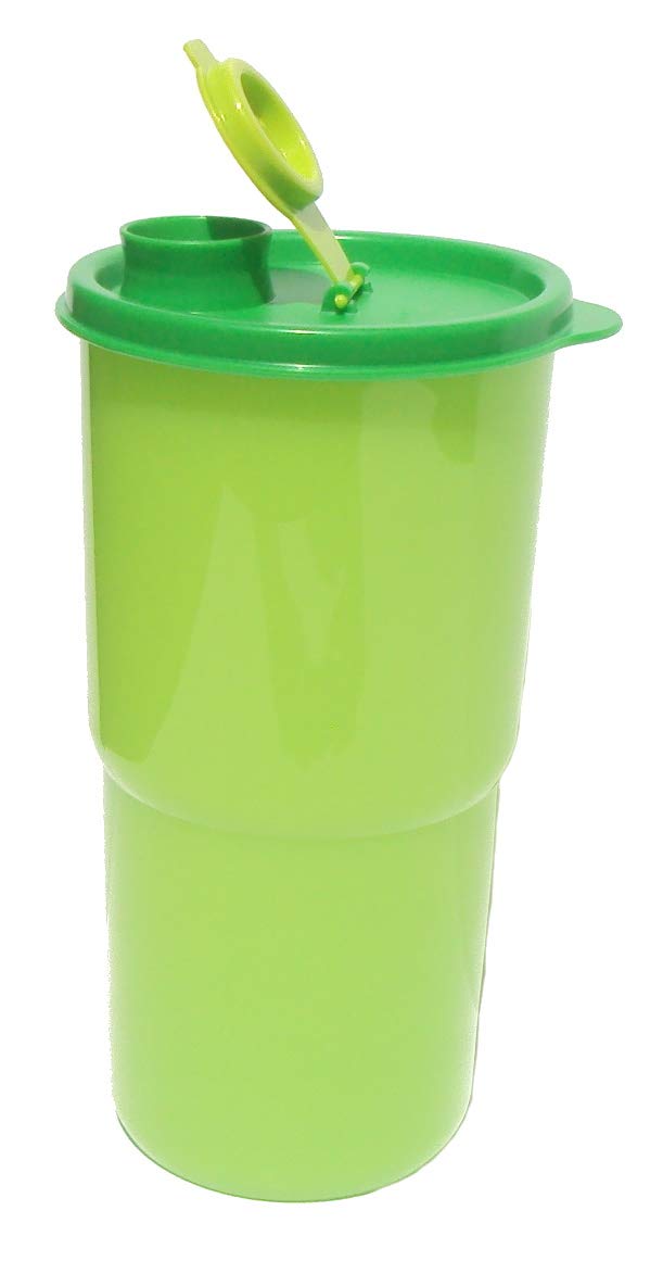 Tupperware ThirstQuake Large 30 Ounce Mega Tumbler Travel Cup Lime Green