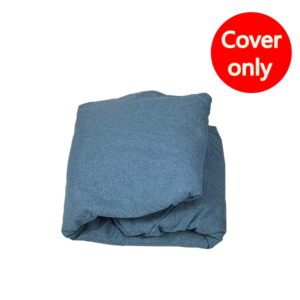 Stuffed Animal Storage Bean Bag Cover (No Filler) Extra Soft Beanbag Seat Chair Covers-Cotton Linen Memory Foam Beanbag Replacement Cover for Adults Children Without Filling