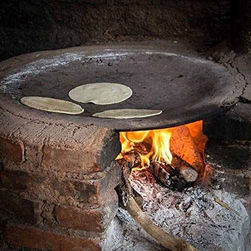 Comal 21.5" 100% Heavy Duty Gauge Carbon Steel para Tortillas Quesadillas