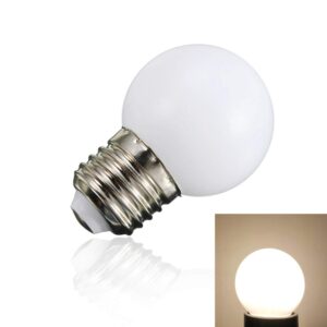 Small E26 LED Night Light Bulbs 1W Mood Light Bulbs Soft White 3000K Not Dimmable 10W Equivalent for Bedroom Bathroom Makeup Mirror Porch Wall Sconces Table Lamp 10Pack