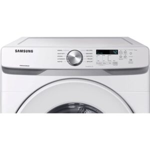 SAMSUNG DVG45T6000W 7.5 cu. ft. Gas Dryer with Sensor Dry in White