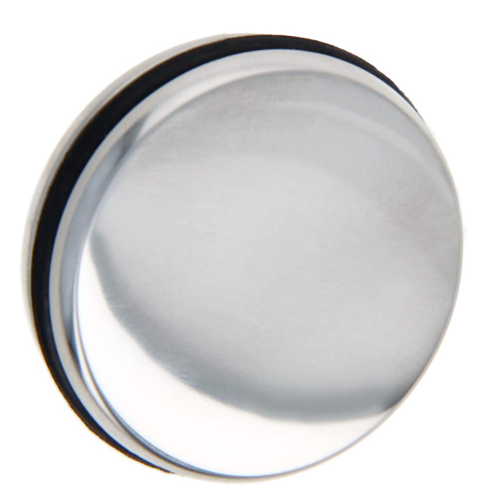 MroMax 1Pcs Basin Sink Plug Stopper Stainless Steel 35.5mm Diameter Drain Stopper Silver Tone