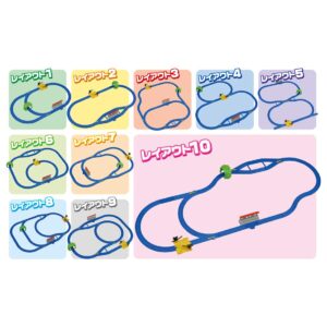 Takaratomy 10 Types Layout Plarail Basic Rail Set (Japan Import)