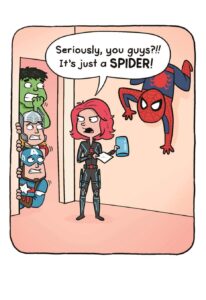 marvel-avengers humour birthday card