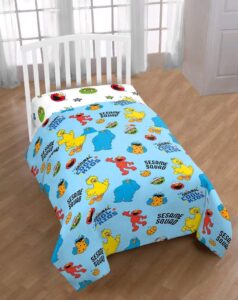 franco manufacturing sesame street 4 piece full size microfiber sheet set