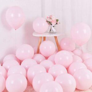 pastel pink balloons 12 inch 50pcs latex party balloons baby shower helium balloons pink birthday balloon