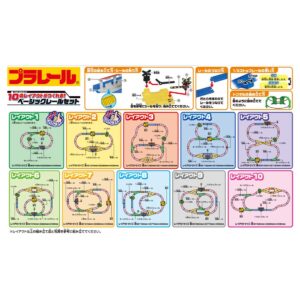 Takaratomy 10 Types Layout Plarail Basic Rail Set (Japan Import)