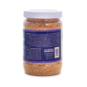 Fluker's High Calcium Mealworm Diet, Can Be Used as a Gut-Loading Food or Bedding, 12 oz