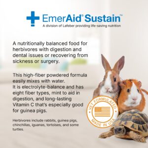 EMERAID Sustain Herbivore Mint Recovery Food for Herbivores 400 g