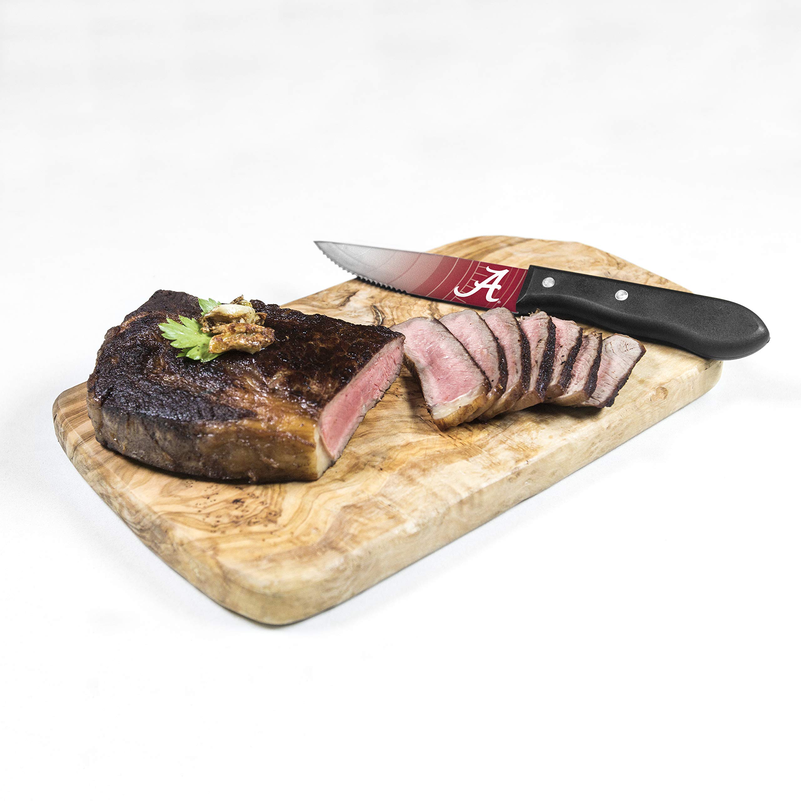 The Sports Vault NCAA Alabama Crimson Tide Steak Knives