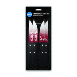 The Sports Vault NCAA Alabama Crimson Tide Steak Knives