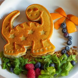 ZaveryCakes Pop-Culture Kitchenware Company, Dinosaur Silicone Mold, For Parties, Pancakes, Pizza, Cakes, Brownie, Chocolate, Eggs and More, Non-Stick, Food-Grade Baking Mold, Dishwasher Safe