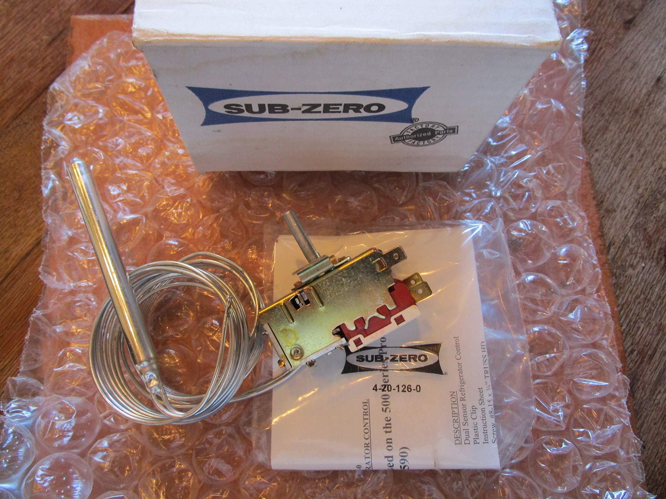 sub zero 4201260 control not 590