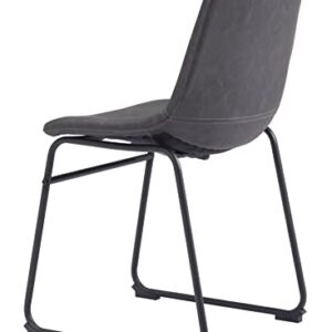 Smart Dining Chair (Set of 2) Charcoal