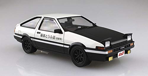 Aoshima Fujiwara Takumi AE86 Trueno Project-D Toyota 1:24 Scale Model Kit