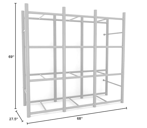 PROSLAT Bin Warehouse Rack - 12 Totes