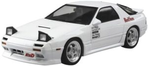 aoshima initial d: ryosuke takahashi fc3s fx-7 1:24 scale model kit