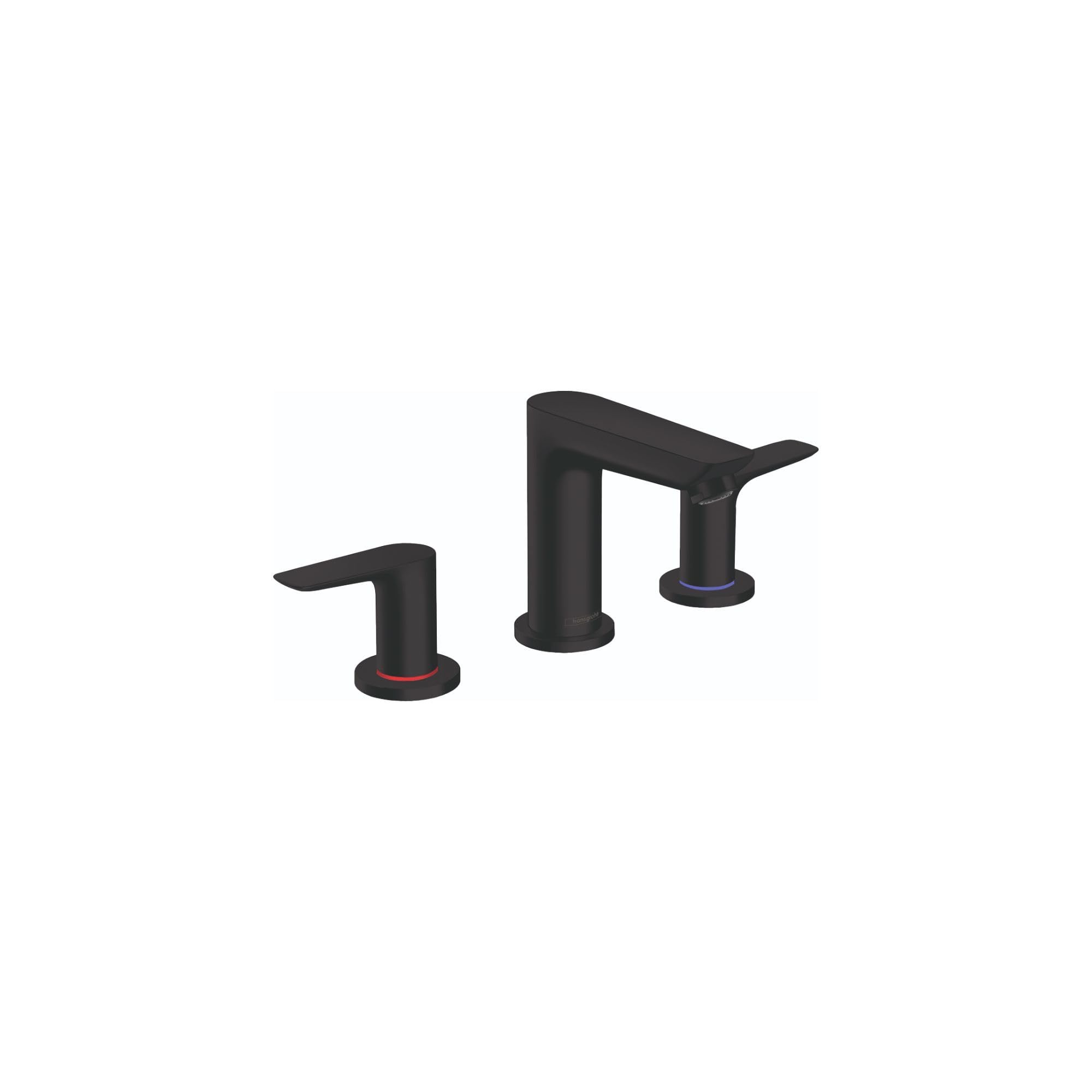 hansgrohe Talis E Modern Install Easy Clean 2-Handle 3-Hole 5-inch Tall Sink Matte Black, 71733671 Bathroom Faucet