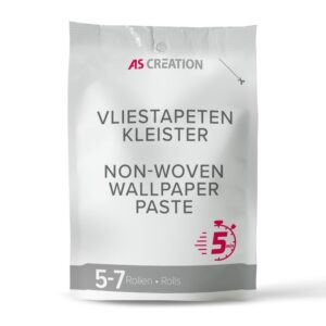 A.S. Création Wallpaper Paste - Strong Wallpaper Adhesive for Approximately 5-7 Rolls of Non-Woven Wallpaper - high-Yield, Stain-Free Wallpaper Glue for Non-Woven Wallpapers - 1 x 0,44 lbs (200 g)