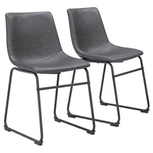 Smart Dining Chair (Set of 2) Charcoal