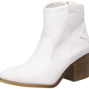 Dirty Laundry by Chinese Laundry Women's Unite Western Boot, White, 10