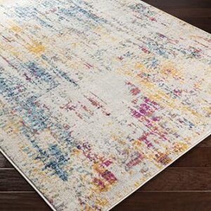 Livabliss Hezel Modern Abstract Area Rug,6'7" x 9',Multi