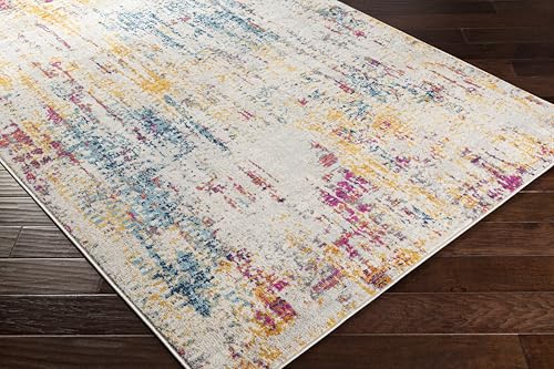 Livabliss Hezel Modern Abstract Area Rug,6'7" x 9',Multi