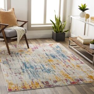 livabliss hezel modern abstract area rug,6'7" x 9',multi