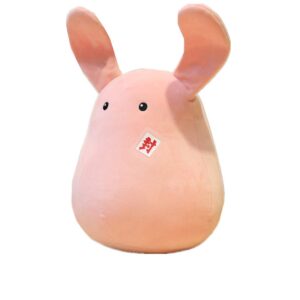 iopbot anime toilet-bound hanako-kun mokke plush doll pillow yashiro nene jibaku shōnen hanako-kun chain pendant toy 17〃 cartoon doll (rose red, 17〃)