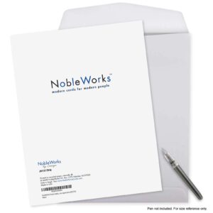 NobleWorks - Jumbo Thank You Card for Nurse and Doctor (8.5 x 11 Inch) - Big Gratitude Greeting Card with Envelope, Health Care Worker - Doctor Gratitude J9151TYG