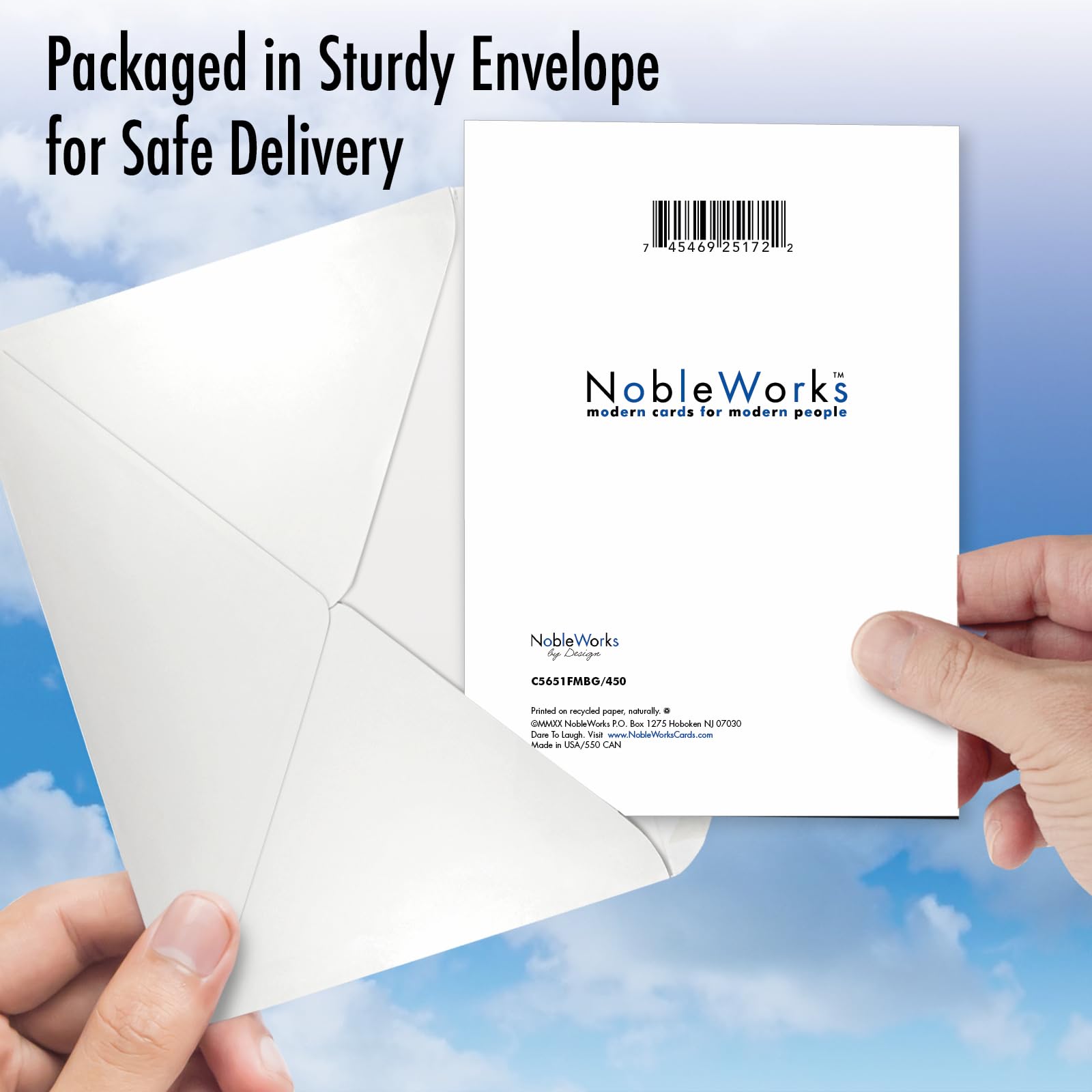 The Best Card Company - 80th Happy Birthday Notecard with Envelope - Fun 80 Year Milestone, Congrats Bday Card - Inflated Messages 80 (Not Actual Balloons) C5651FMBG