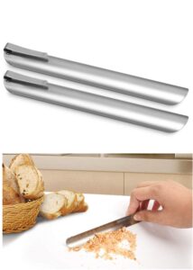 xilewhzf crumb sweeper - profession crumb sweepers for tablecloths in restaurants and homes,stainless steel crumb scraper(2 pack)