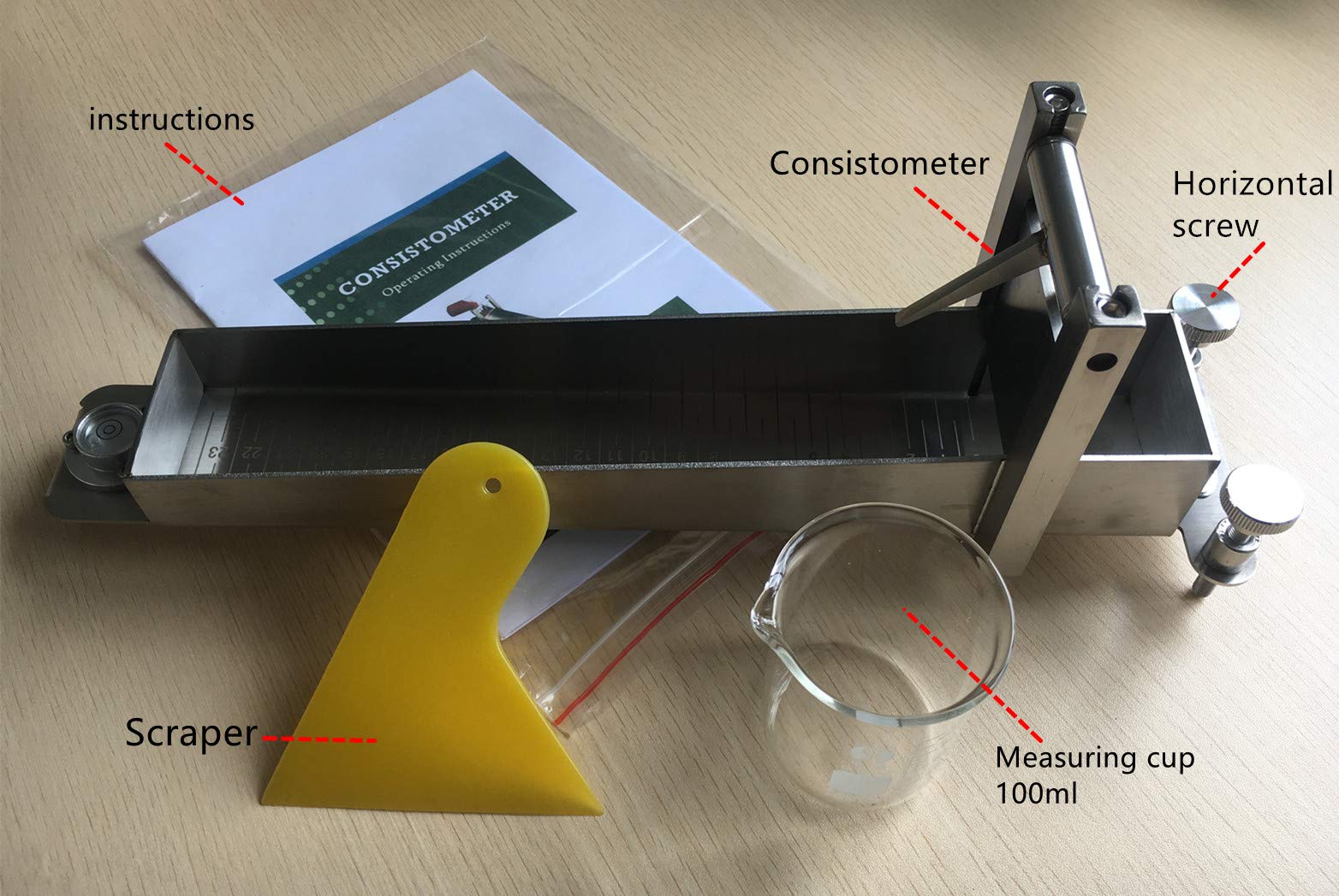 GLTL Standard Consistometer,ASTM F1080/Mill Spec R-81294D Standard Test Method for Determining The Consistency of Viscous Liquids Using a Consistometer