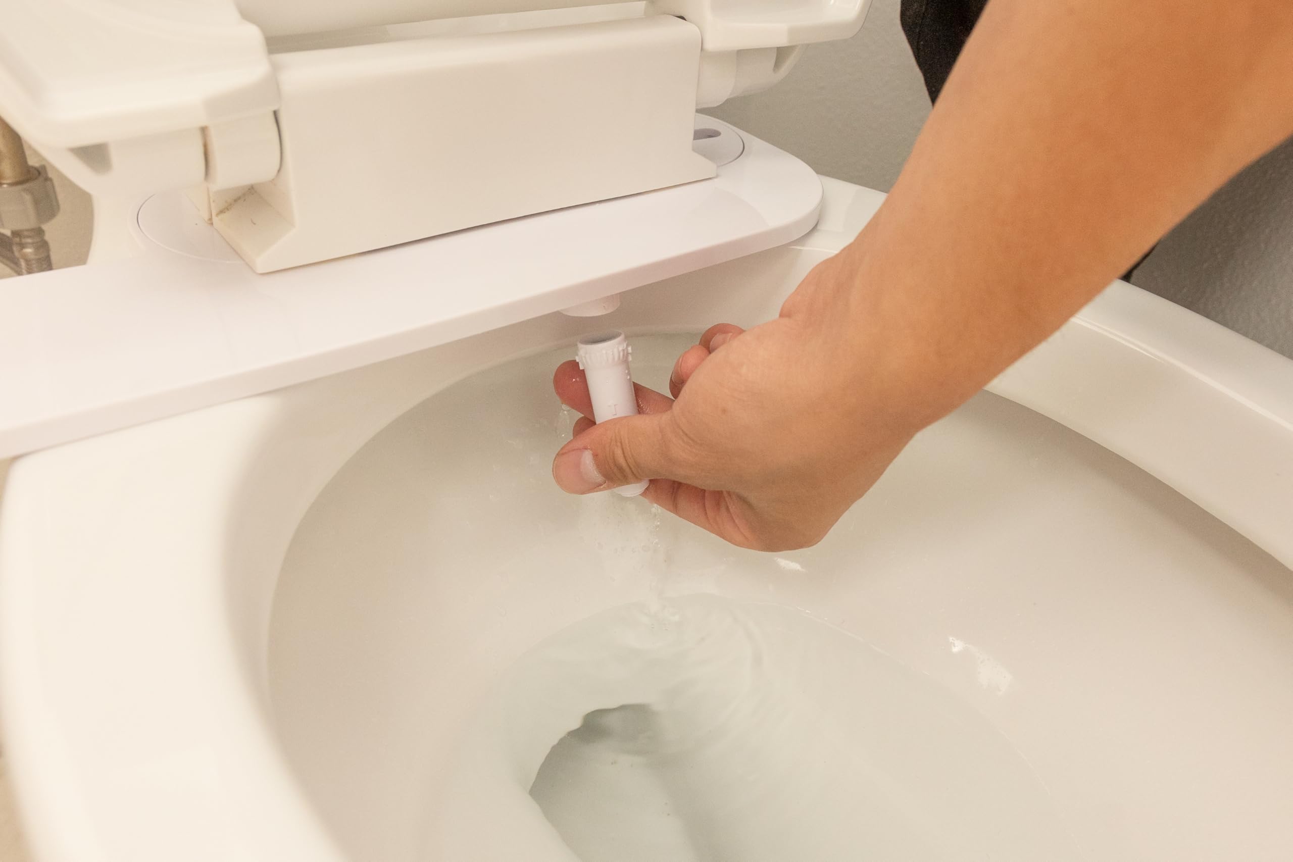 Bidet Attachment with Nozzle Angle Adjuster