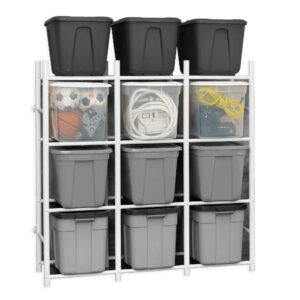 proslat bin warehouse rack - 12 totes compact