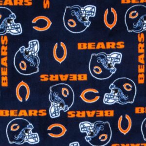 bears solid - 1/2 yard 58"/60" fleece fabric