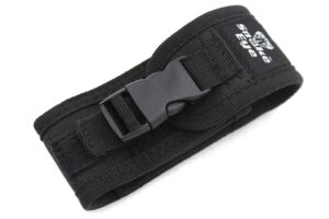 snake eye tactical every day carry smooth nylon folding knife carrying case fits 5-6 inch folding knives (black)