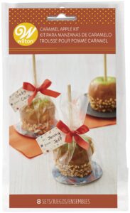 wilton treat bag 8/pkg crml, caramel apple