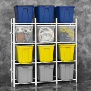 PROSLAT Bin Warehouse Rack - 12 Totes Compact