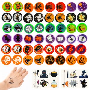 Max Fun 192pcs Halloween Party Favors Toys Halloween Stamps Halloween Stickers for Kids Halloween Party Supplies, Goodies Bags, Classroom Game Reward Prizes(Halloween)