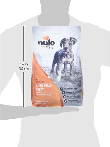 Nulo Freestyle Dry Puppy Food, Premium Grain-Free Larger Kibble to Support Proper Chewing, High Animal-Based Protein and Balanced Levels of Calcium & Phosphorus for Healthy Bone Development