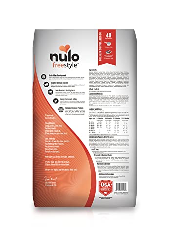 Nulo Freestyle Dry Puppy Food, Premium Grain-Free Larger Kibble to Support Proper Chewing, High Animal-Based Protein and Balanced Levels of Calcium & Phosphorus for Healthy Bone Development