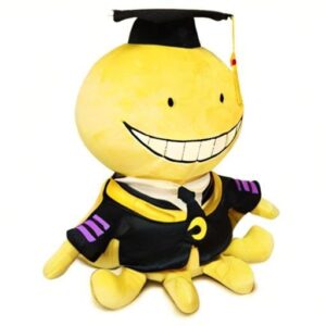 Plush Classroom Character Plushie Toy Doll Stuffed Funny Yellow Cartoon Throw Pillow Collection