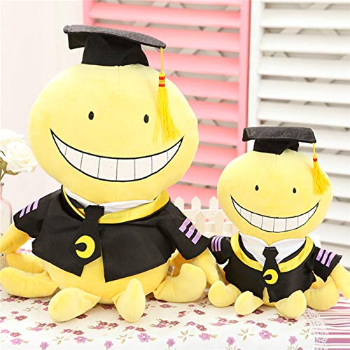 Plush Classroom Character Plushie Toy Doll Stuffed Funny Yellow Cartoon Throw Pillow Collection