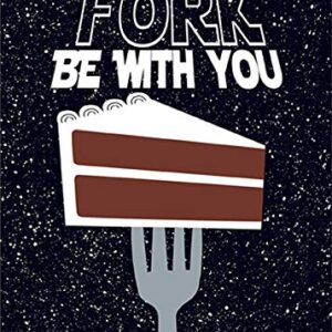 RSVP Birthday Card: May The Fork Be with You Funny/Humorous