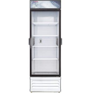 everest emgr24c reach-in chromatography refrigerator 1 glass door, 115v, nsf - 25 cu.ft